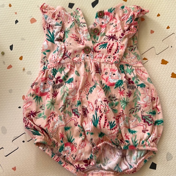 wonder nation | One Pieces | Pink Zoo Animals Onesie | Poshmark